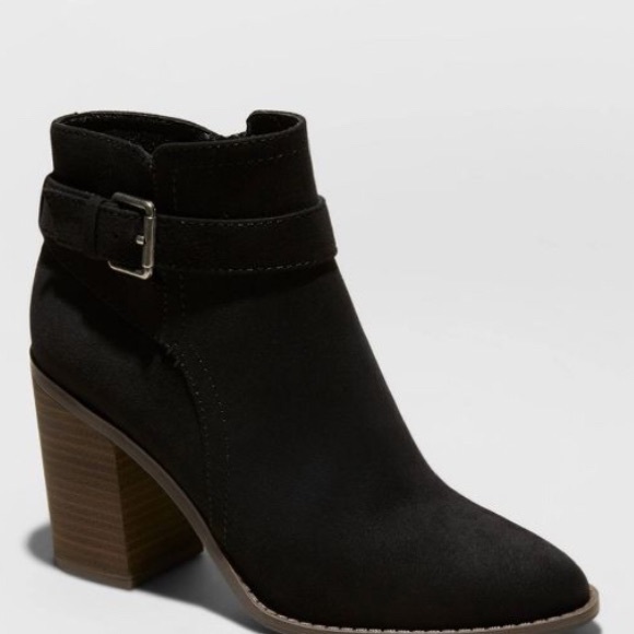 Universal Thread | Shoes | Universal Thread Eden Black Ankle Bootie ...